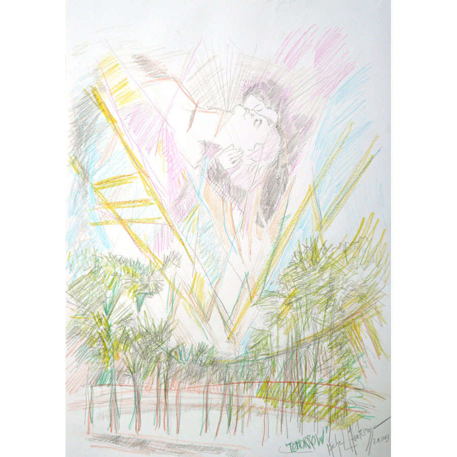 Featured Art: ‘Tomorrow’ – drawing by Michel Montecrossa – Michel ...